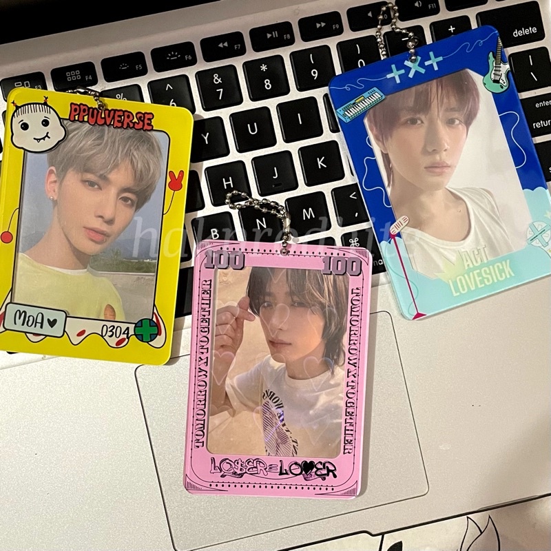 Jual Photocard Holder TXT Act Lovesick pc arkilik soobin yeonjun beomgyu taehyun hyuka huening ...