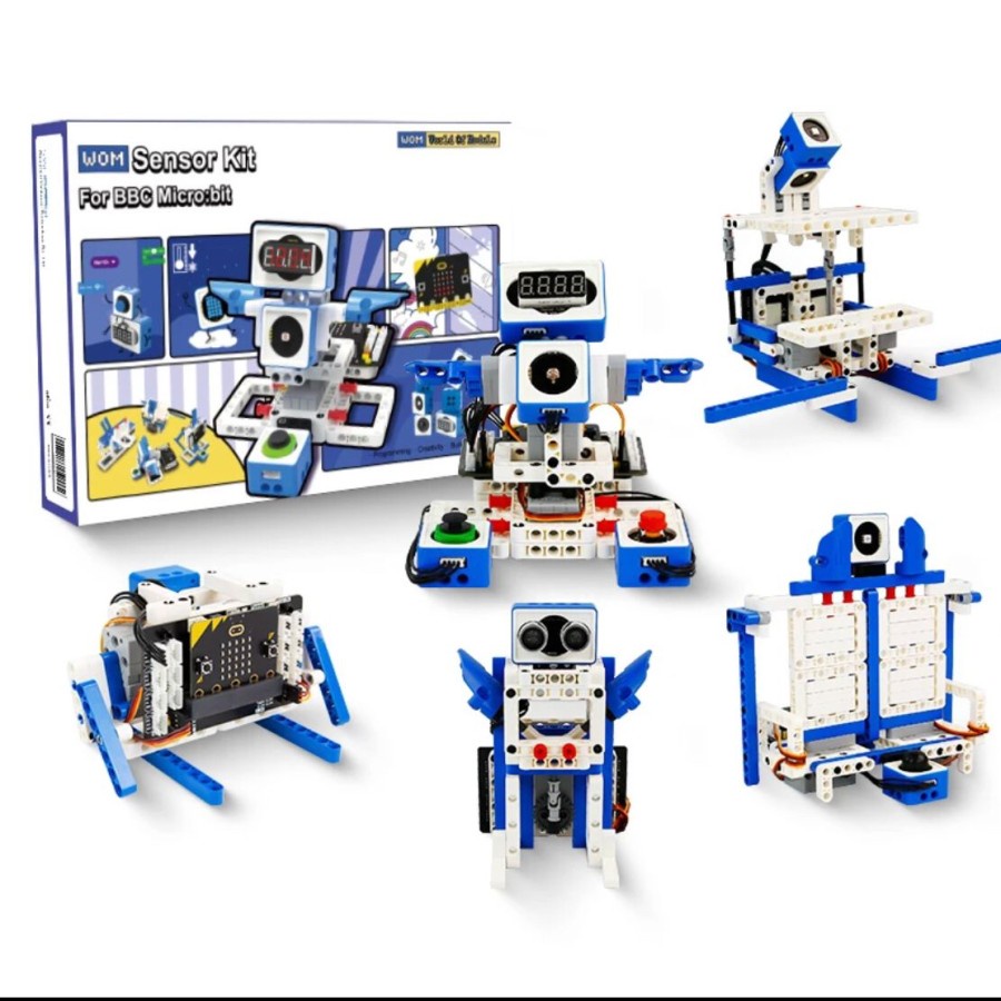 Jual Microbit 21 In 1 Stem Robot Education Exclude Microbit V2 1011