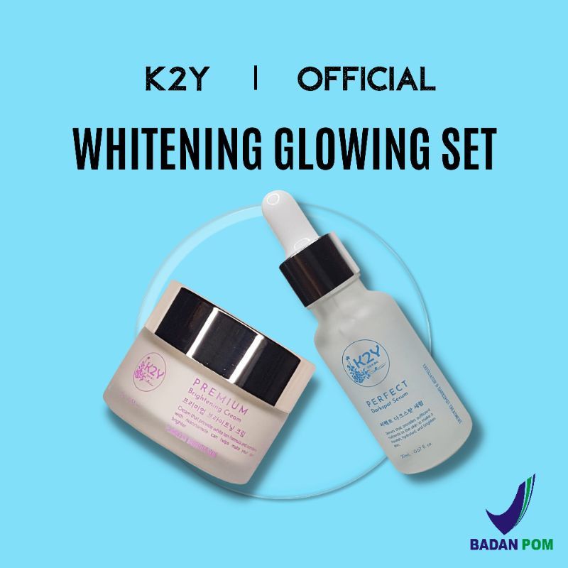 Jual K2Y paketan Glowing terdiri dari Serum + Cream | Shopee Indonesia