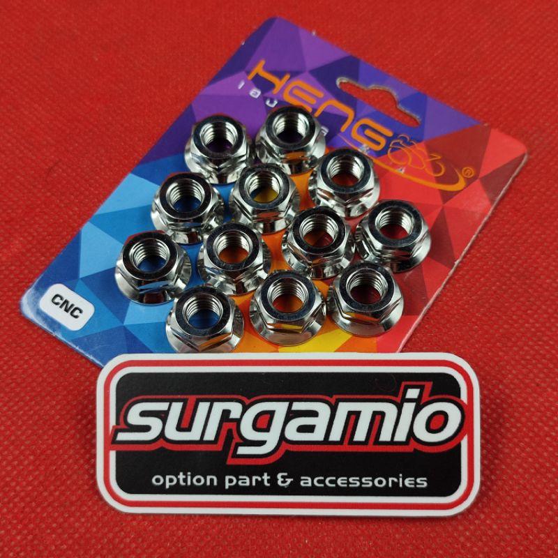 Jual Probolt mur 12 stainless slash mur m8 drat 12 heng thailand ...