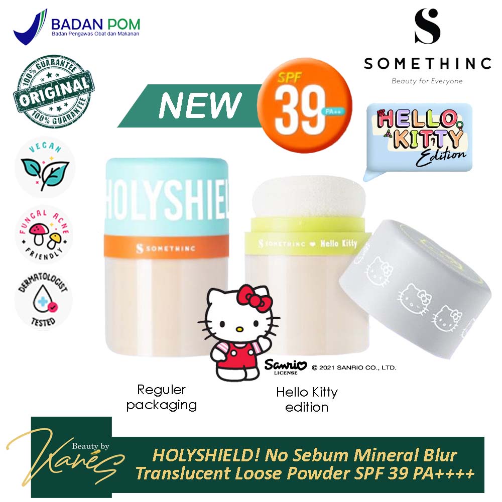 Jual Somethinc HOLYSHIELD No Sebum Mineral Blur Translucent Loose ...