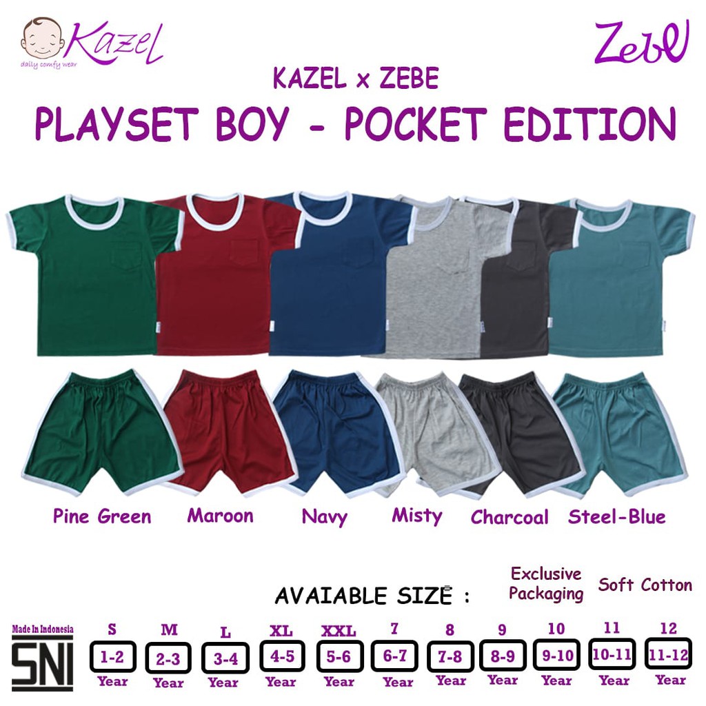 Jual KAZEL ZEBE Playset Pocket Edition | Shopee Indonesia