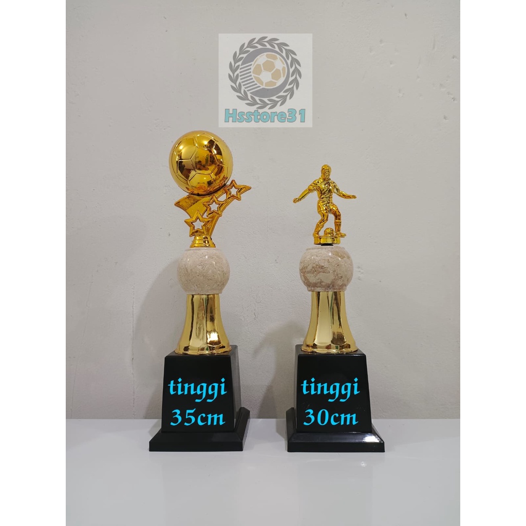 Jual PIALA TROPHY BOLA FUTSAL TOP SCORE BEST PLAYER ONIK5CM SATUAN ...