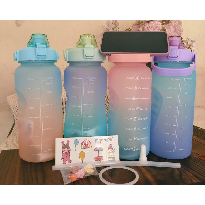 Jual Botol Minum Viral Gradasi 2L Gemoy | Shopee Indonesia
