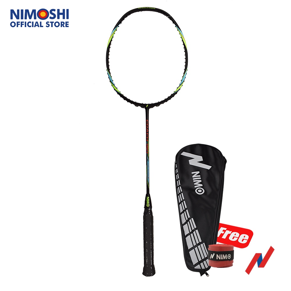 Jual NIMO Raket Badminton COACH 150 + FREE Tas & Towel Grip | Raket ...