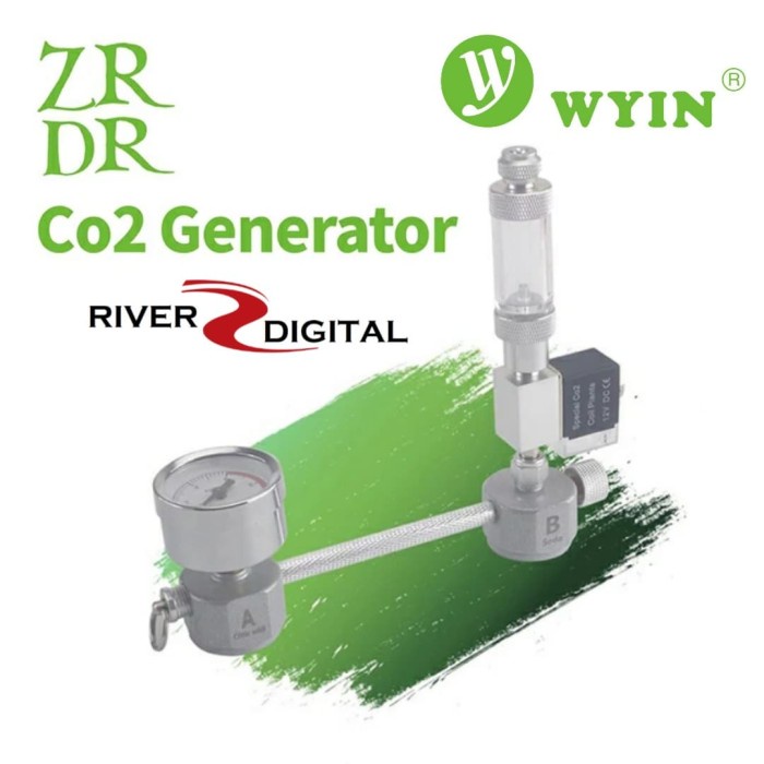 Jual Aquascape Co2 Generator / Regulator DIY Kit CISOD/ Citrun + Soda | Shopee Indonesia