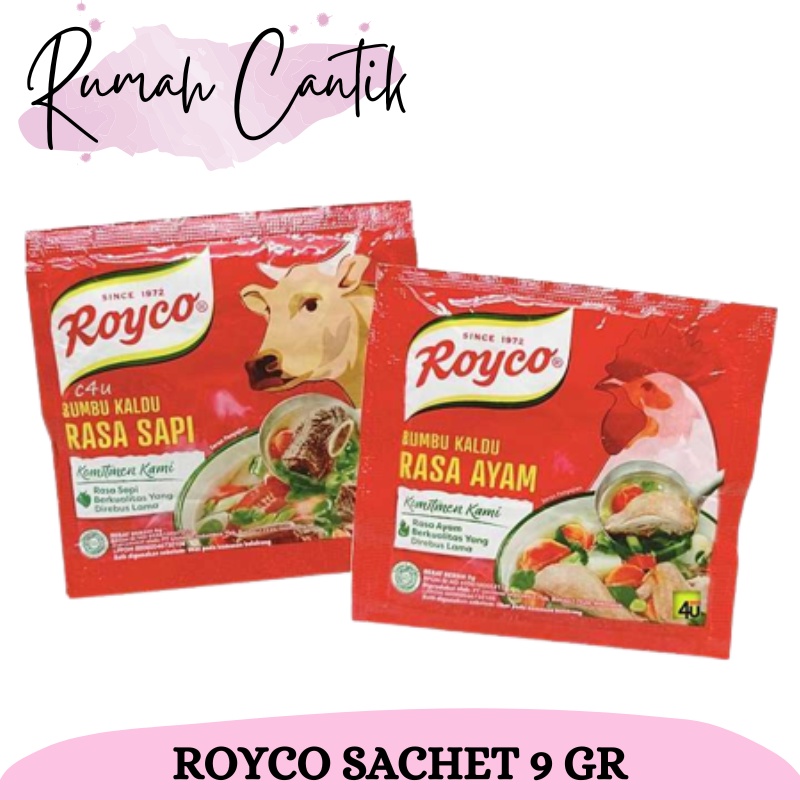 Jual Royco Kaldu Ayam Kaldu Sapi Sachet 8 mg | Shopee Indonesia