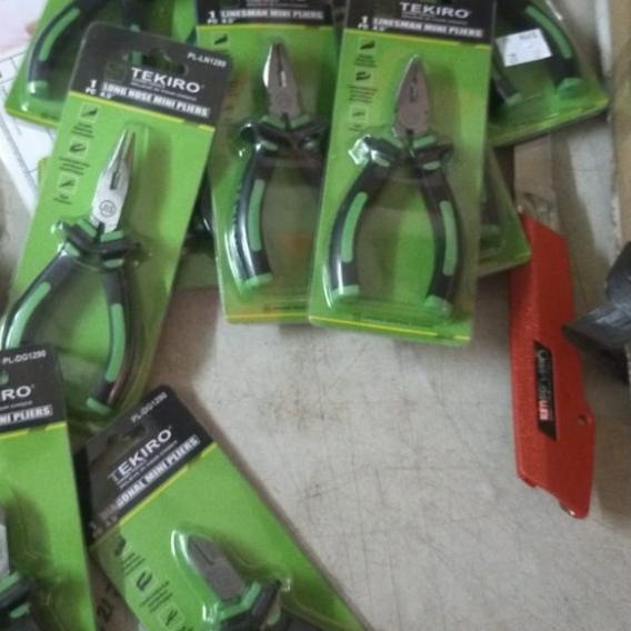 Jual Tang Tekiro Set Harga sudah 3 pcs-Tang kombinasi-Tang Lancip-potong | Shopee Indonesia