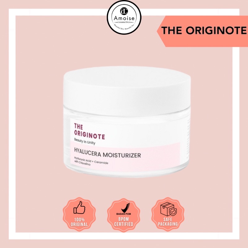 Jual The Originote Hyalucera Moisturizer Gel 50ml Pelembab Wajah ...