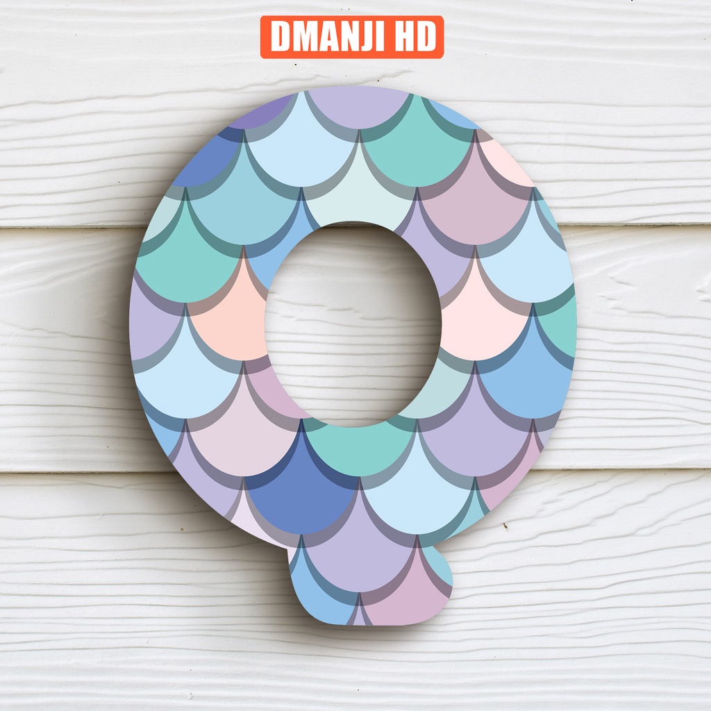 Jual DMANJI HD - Huruf kayu ukiran tema Mermaid | Custome nama huruf ...