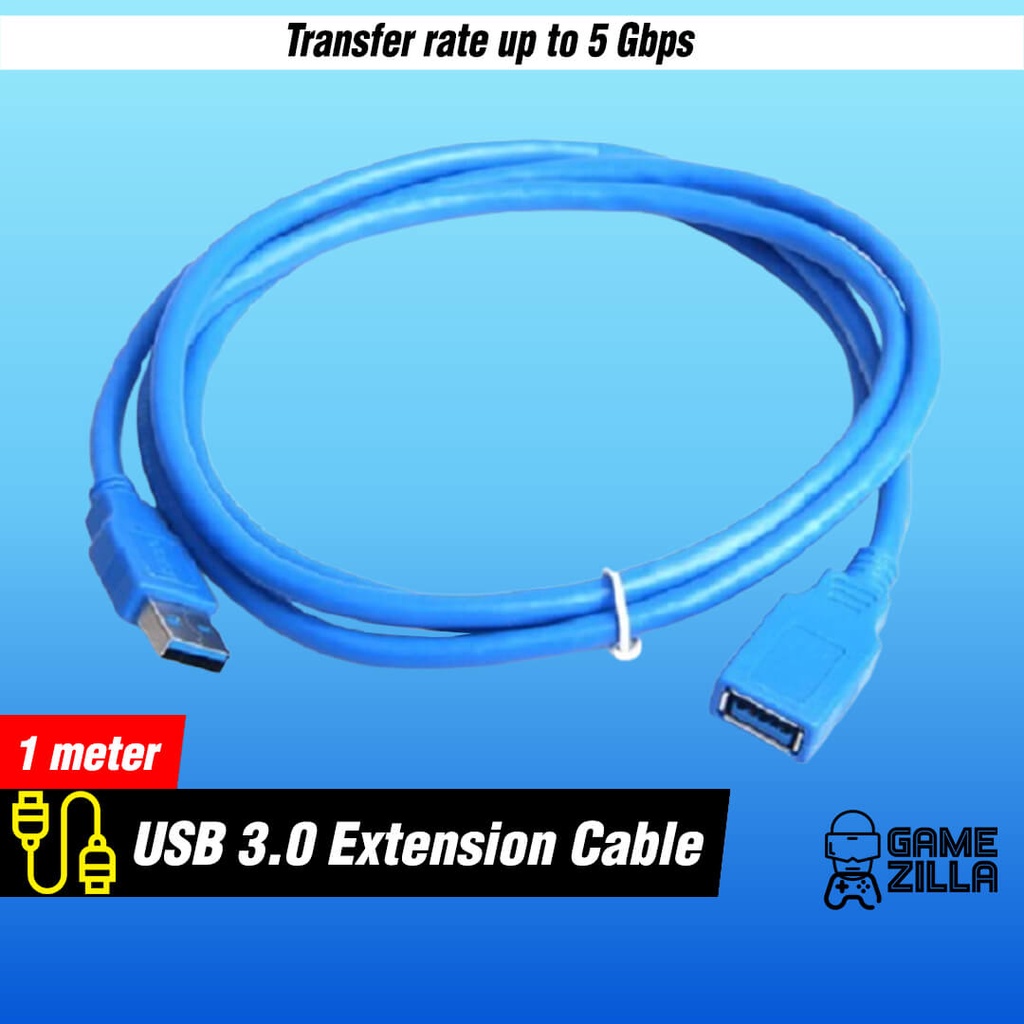 Jual Kabel USB Male to Female 1M Sambungan 1 Meter Cable Extension USB ...