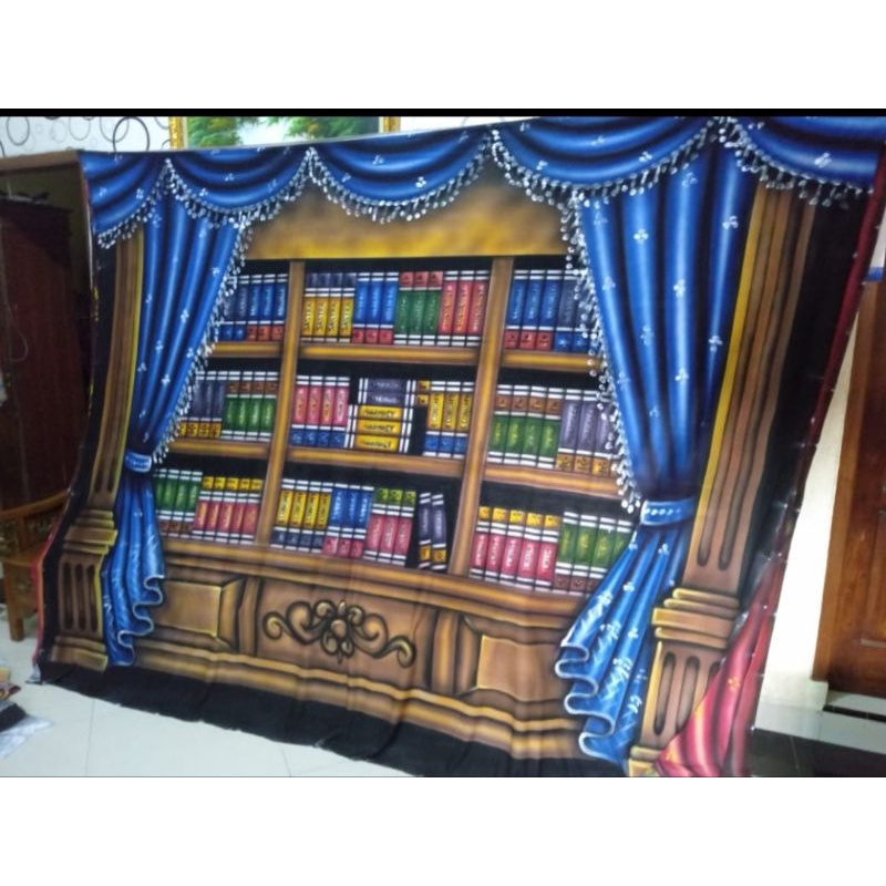 Jual Background foto studio wisuda 2,5x3meter / Background foto studio ...