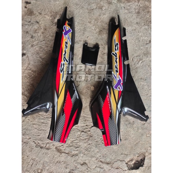 Jual Cover Body Honda Supra x lama th2002 dek body belakang Supra x ... Jual Cover Body Honda Supra x lama th2002 dek body belakang Supra x ...