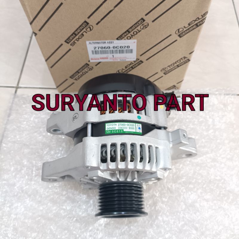 Jual Alternator Assy Dinamo Ampere Cas Toyota Kijang Innova Fortuner ...