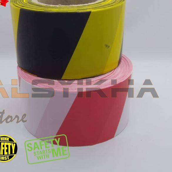 Jual Barricade Safety line 3"x300 mtr/roll - Kuning | Shopee Indonesia