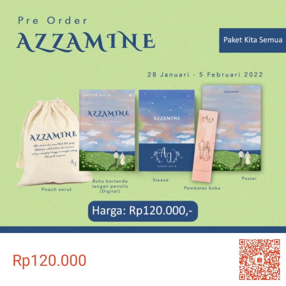 Jual Novel Azzamine ( Wattpaad & Alternative Universe ) | Shopee Indonesia