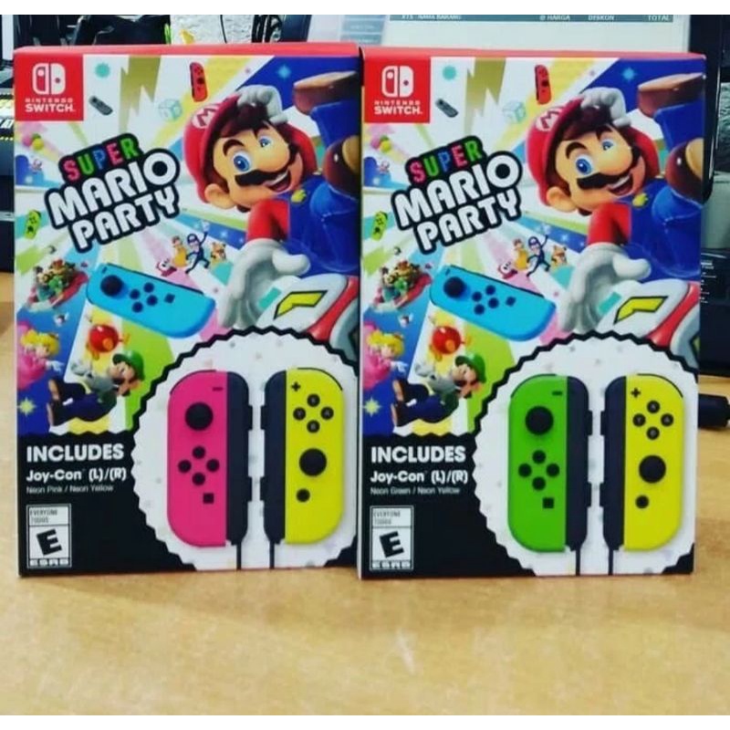 Jual switch game mario party bundle joycon | Shopee Indonesia