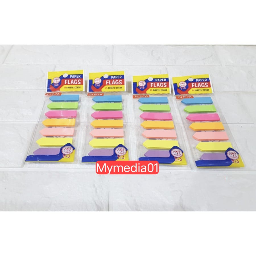 Jual Sticky Notes Paper Flags TJ P-7A | Shopee Indonesia