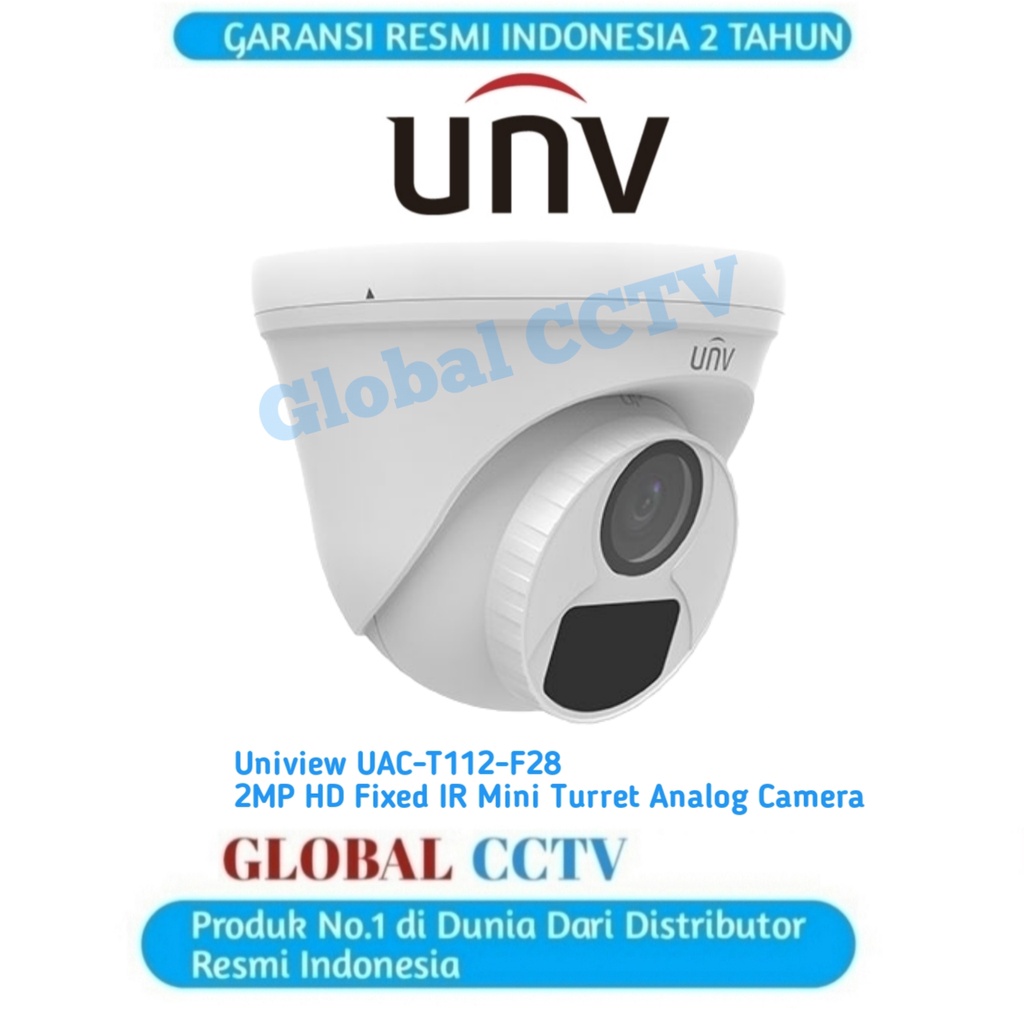 Jual CAMERA UNV CCTV 2MP INDOOR UAC-T112-F28 UNIVIEW NIGHT VISION CAMERA UNIVIEW 2MP | Shopee ...