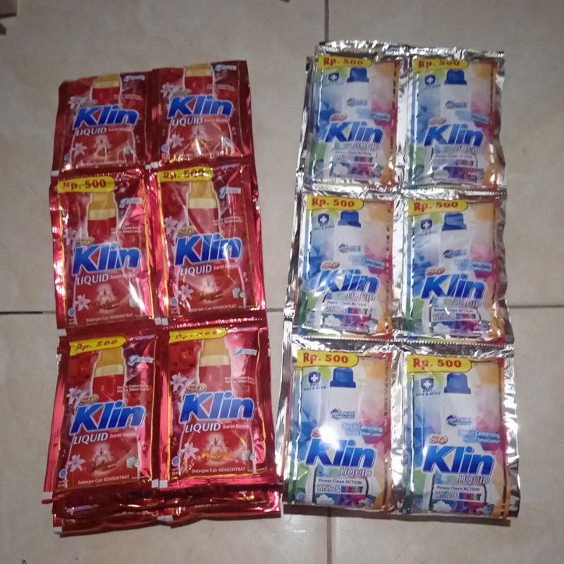 Jual soklin liquid sachet renceng | Shopee Indonesia