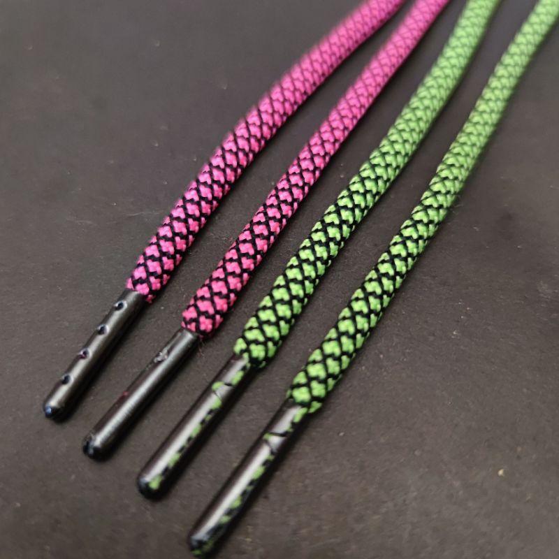 Jual tali bulat motif premium/ukuran 4mm/panjang 120cm | Shopee Indonesia