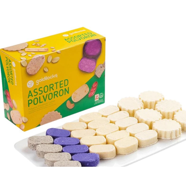 Jual Goldilocks Polvoron Assorted Original Filipina Isi 24pcs x 12g ...