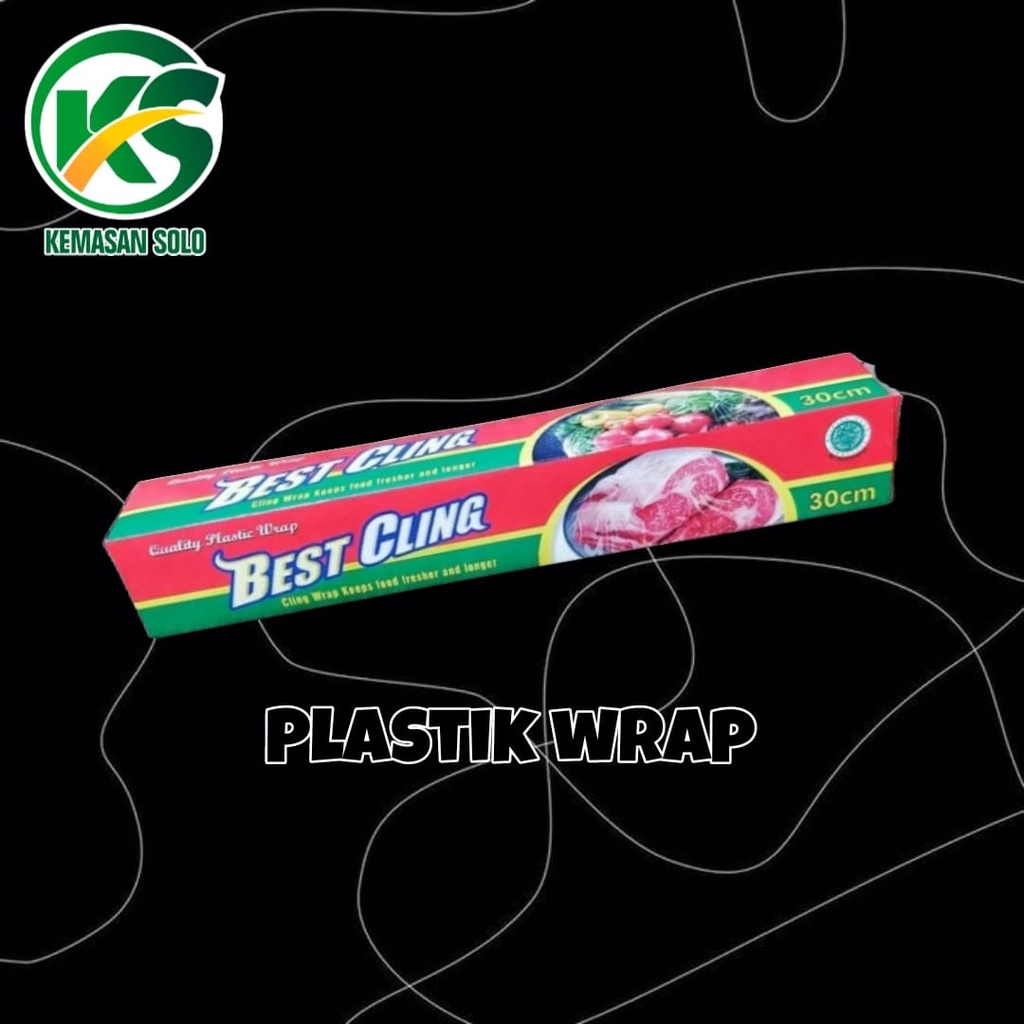 Jual plastik wrap makanan wrapping bungkus makan best cling 30m x 12 ...