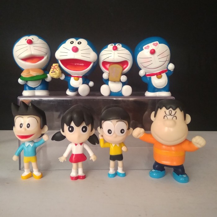 Jual figure doraemon set isi 8 pcs | Shopee Indonesia