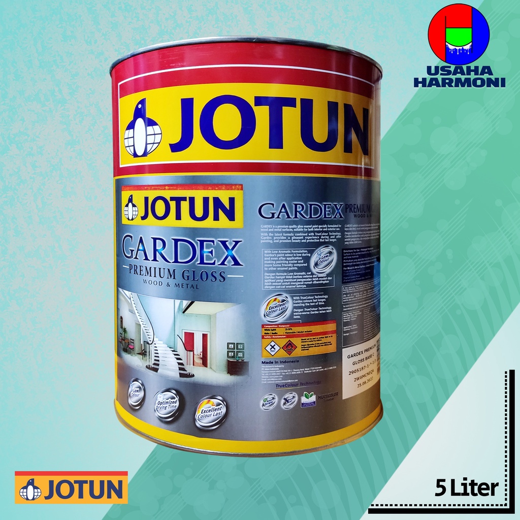 Jual Cat Jotun Kayu Besi Gardex Premium Gloss | Ukuran : 5 Ltr | Shopee Indonesia