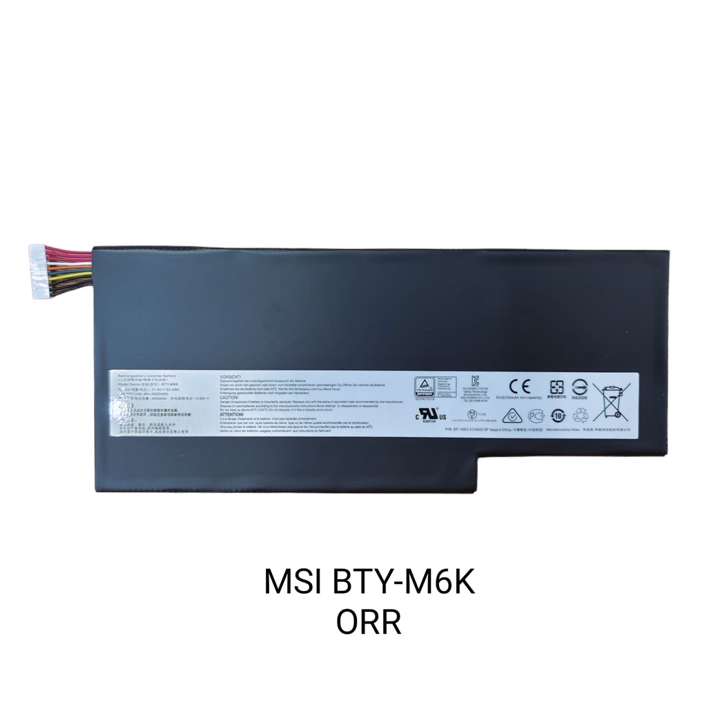 Jual Msi Bty M6K ORR | Shopee Indonesia