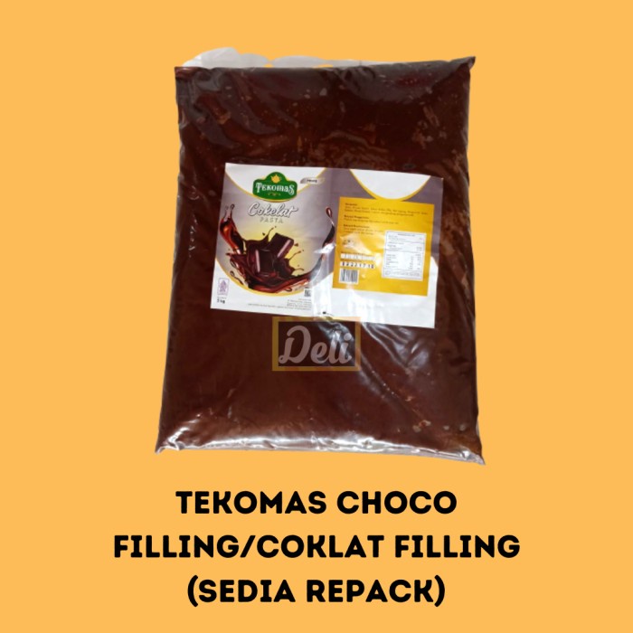 Jual Tekomas Pasta Coklat Filling 5kg ORIGINAL/Tekomas Choco Filling ...