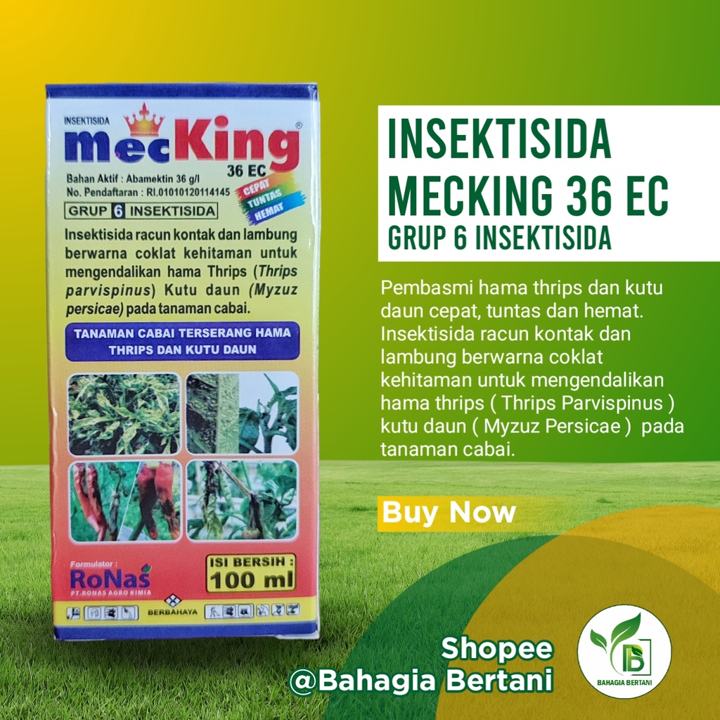 Jual INSEKTISIDA MECKING 36 EC | Untuk Mengendalikan Hama Thrips & Kutu ...