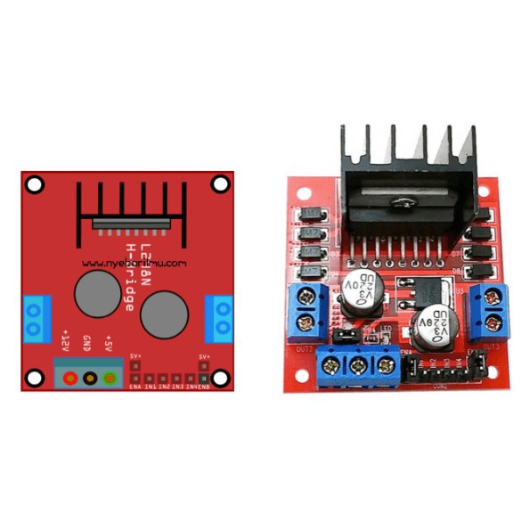 Jual MODUL MOTOR DRIVER H-BRIDGE L298N ( ARDUINO ) | Shopee Indonesia