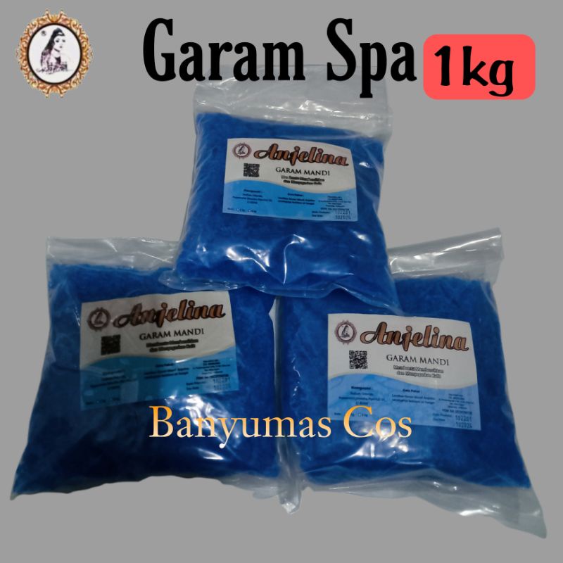 Jual GARAM SPA Anjelina 1kg/Garam mandi 1kg/bath salt | Shopee Indonesia