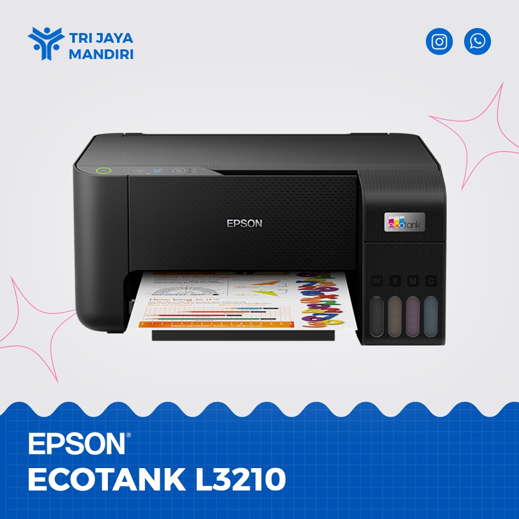 Jual Printer Epson L3210 All in One Print Scan Copy Pengganti L3110 Garansi Resmi | Shopee Indonesia