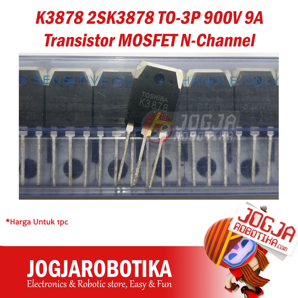 Jual K3878 2SK3878 TO-3P 900V 9A Transistor MOSFET N-Channel | Shopee Indonesia