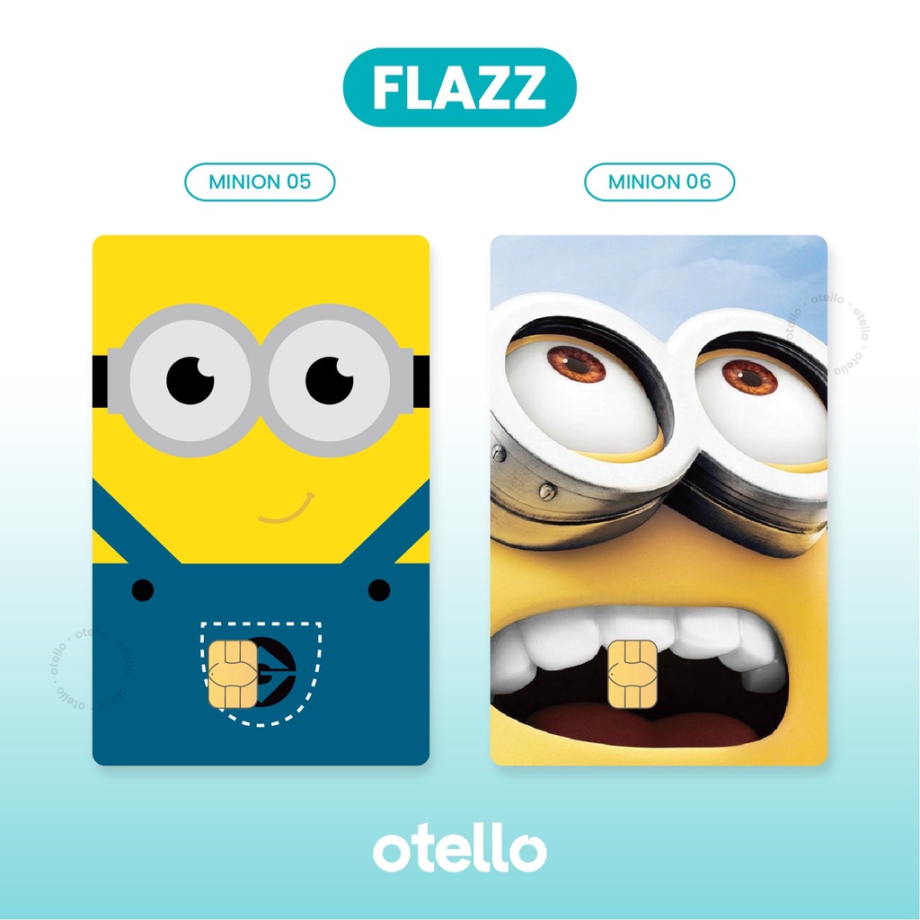 Jual Minion eMoney Brizzi Flazz Tap Cash Tap Cash Kartu Custom Minions ...