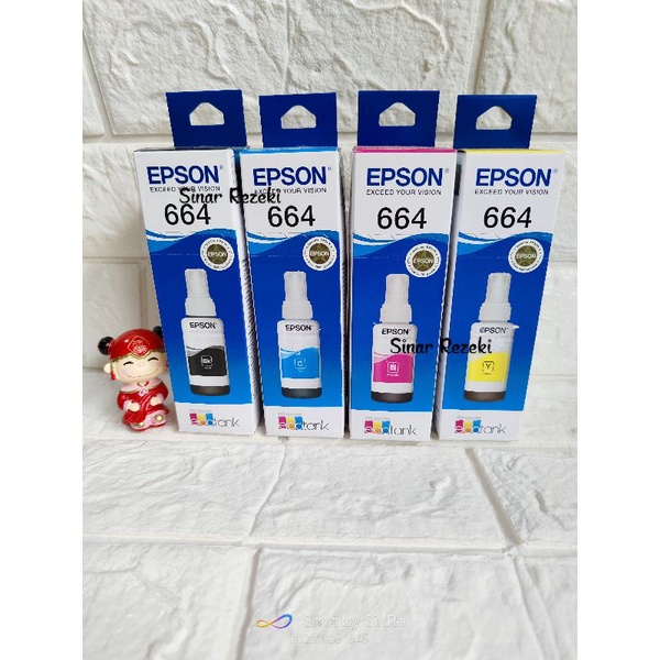 Jual 1 botol = 70ml!! Tinta printer epson original/tinta epson 664/epson original | Shopee Indonesia