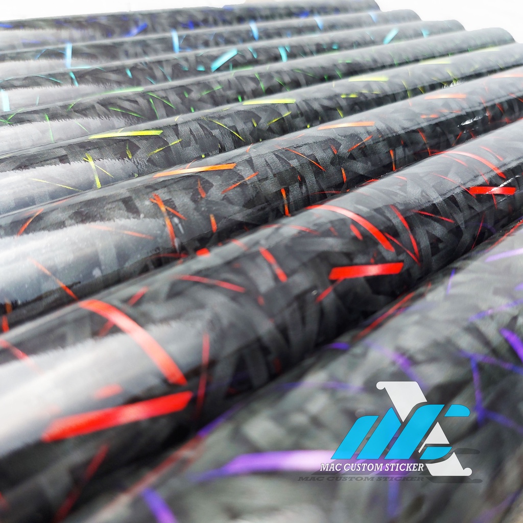 Jual STIKER MOTIF KARBON FORGED - STICKER MOTIF SERAT CARBON FORGED ...