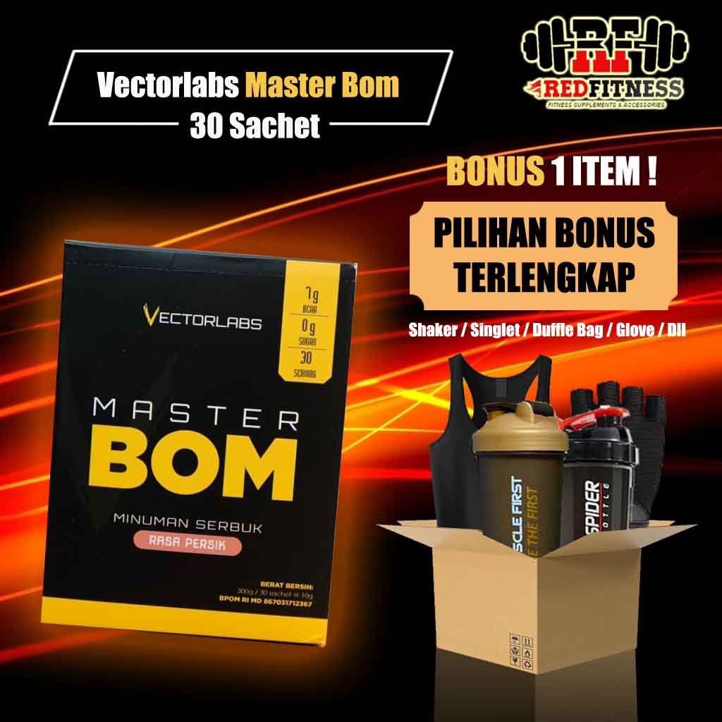 Jual Vectorlabs Master Bom 30 Sachet / Vector Labs BCAA 300gr (30 ...
