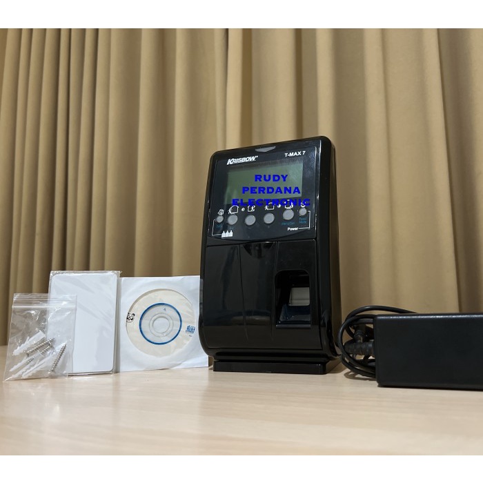 Jual MESIN ABSENSI FINGER PRINT SIDIK JARI THERMAL PRINTER KRISBOW T ...