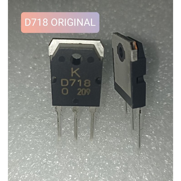 Jual TRANSISTOR D718 D 718 ORIGINAL | Shopee Indonesia