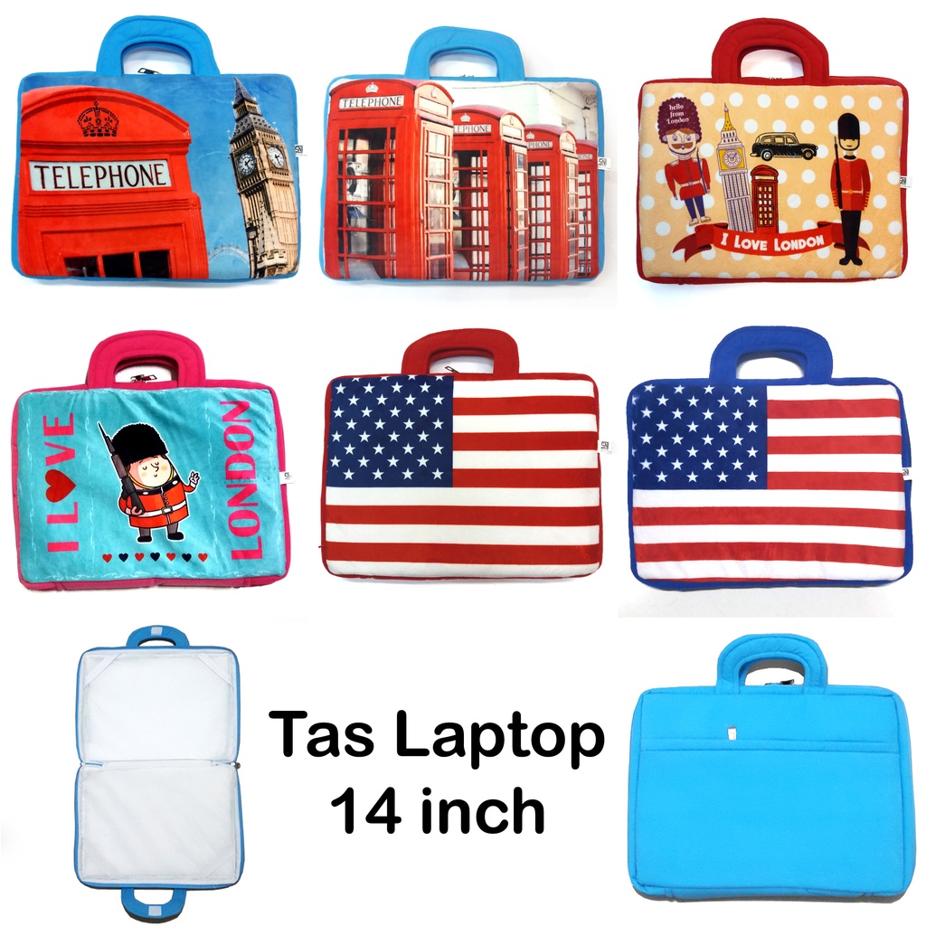 Jual Tas Laptop Note book Notebook 14 " in Inch London Telephone ...