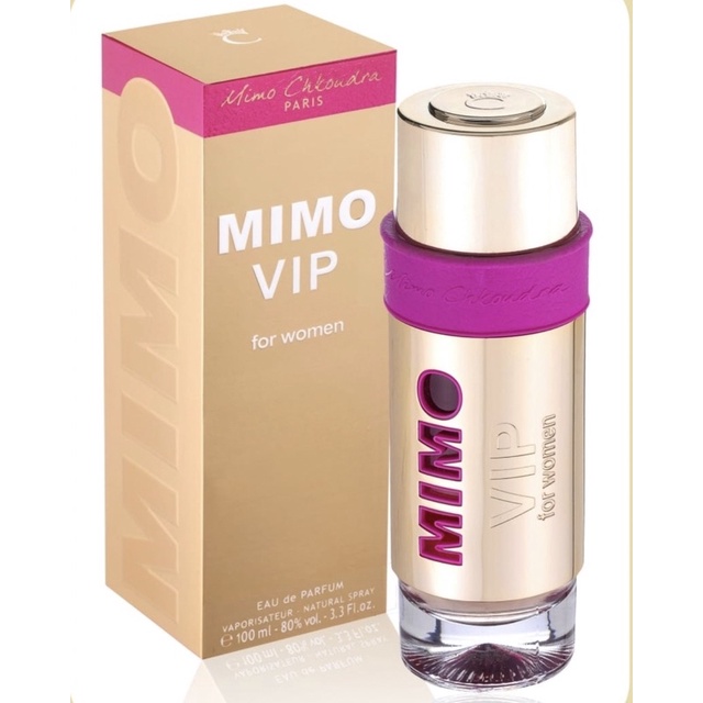 Jual PARFUM MIMO CHKOUDRA MIMO VIP FOR WOMEN 100 ML EDP | Shopee Indonesia