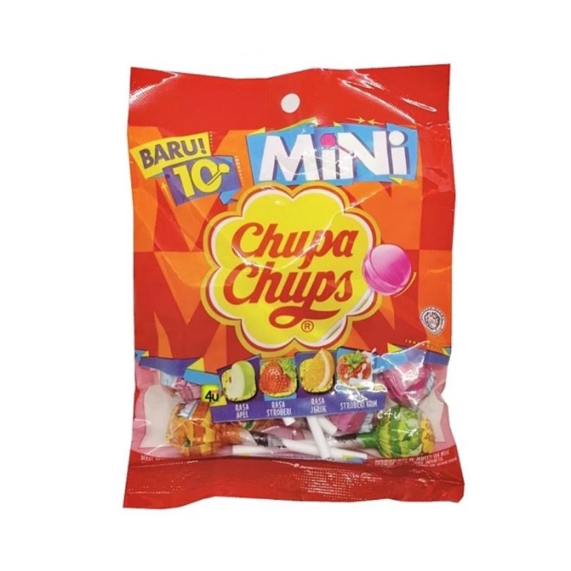 Jual Chupa Chups MINI Lollipop Permen Aneka Rasa Buah - Beli Banyak ...
