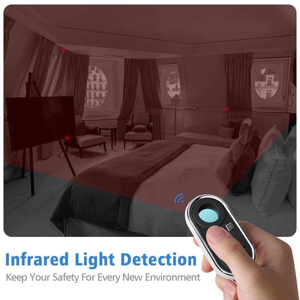 Jual Detektor Kamera Pengintai Mini Spy Hidden Camera Bug Detector ...