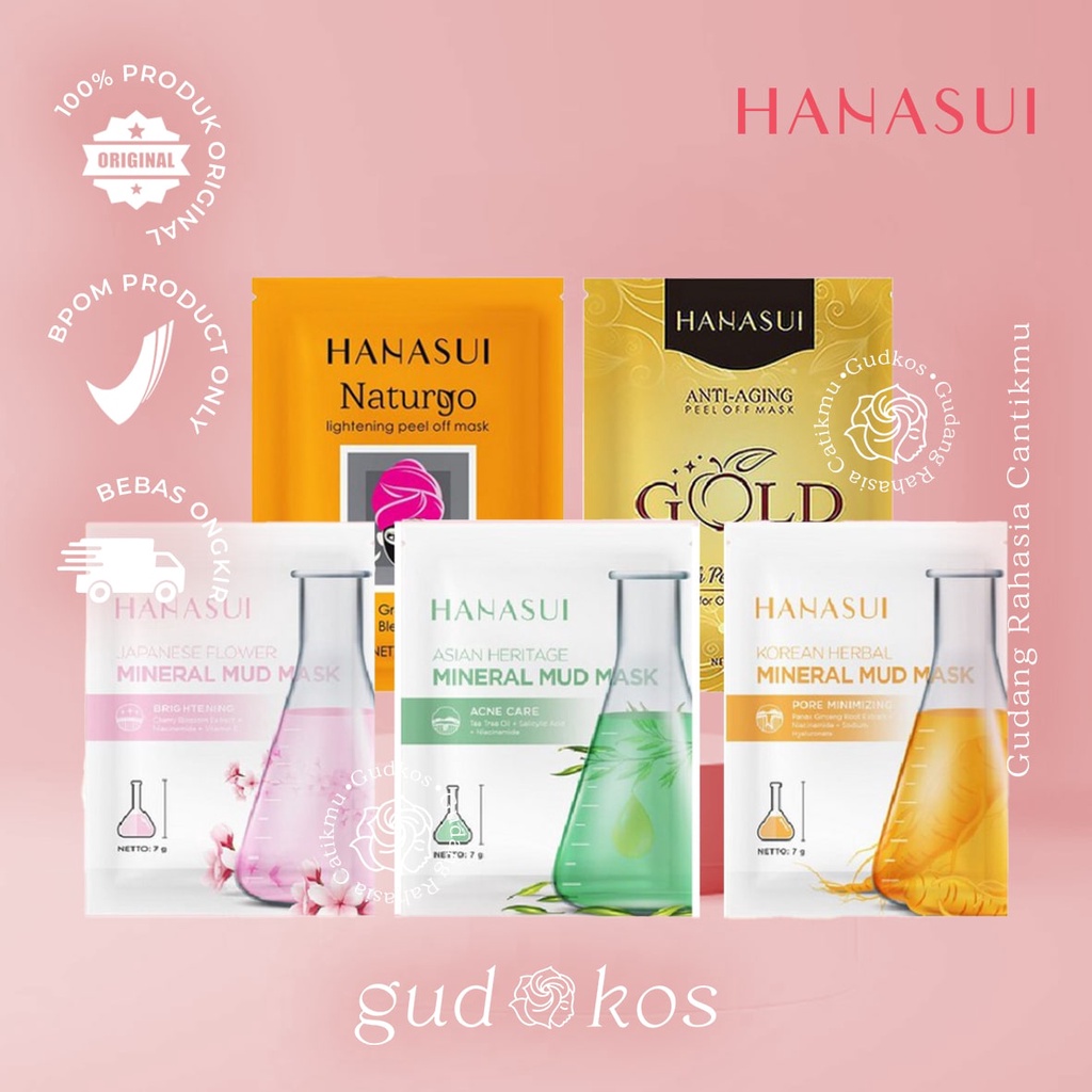 Jual HANASUI Naturgo Peel Off Masker Hitam Komedo | Gold Anti Aging ...