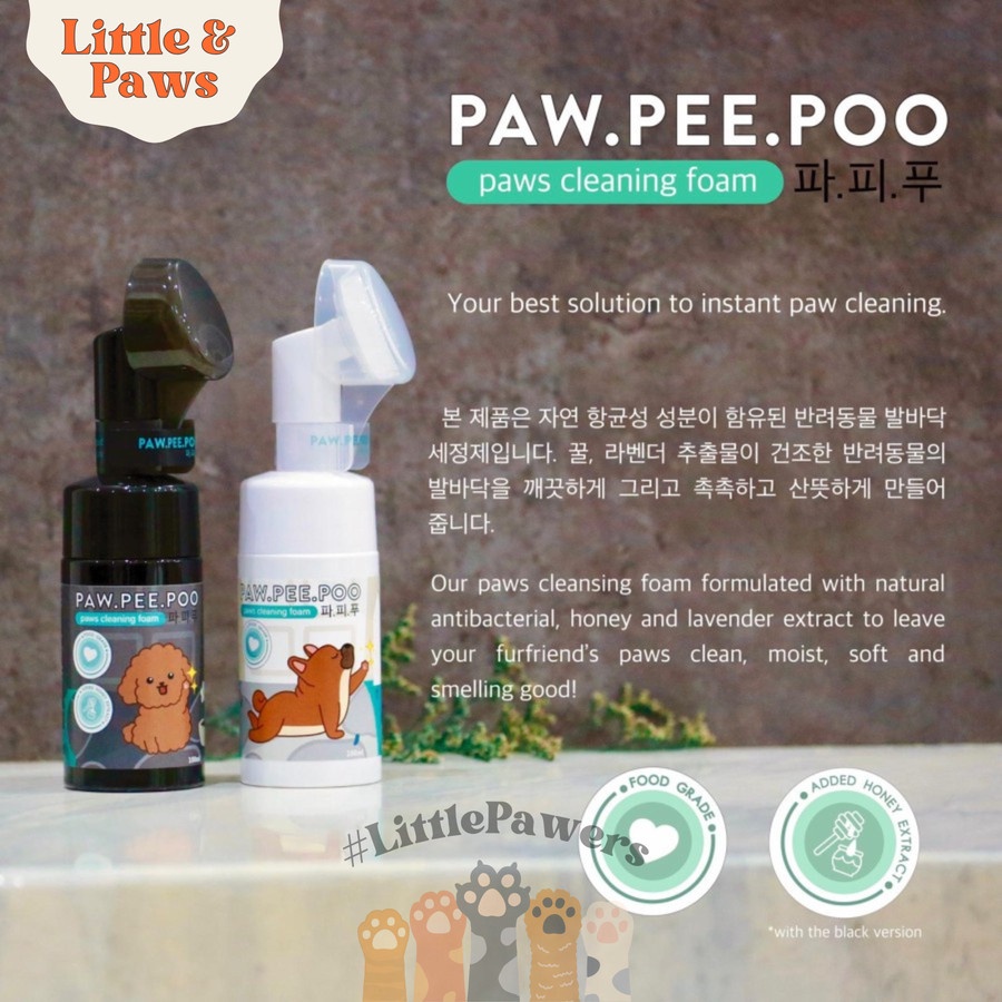 Jual Pembersih Kaki Anjing Paw Pee Poo Paws Cleaner Dog Cat Jalan Taman ...