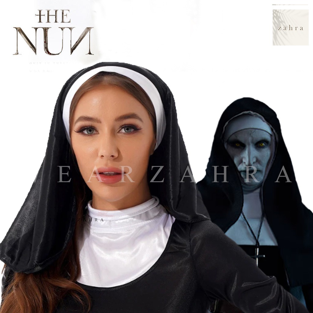 Jual KERUDUNG SUSTER VALAK COSTUME SET - Conjuring The Nun Penutup ...