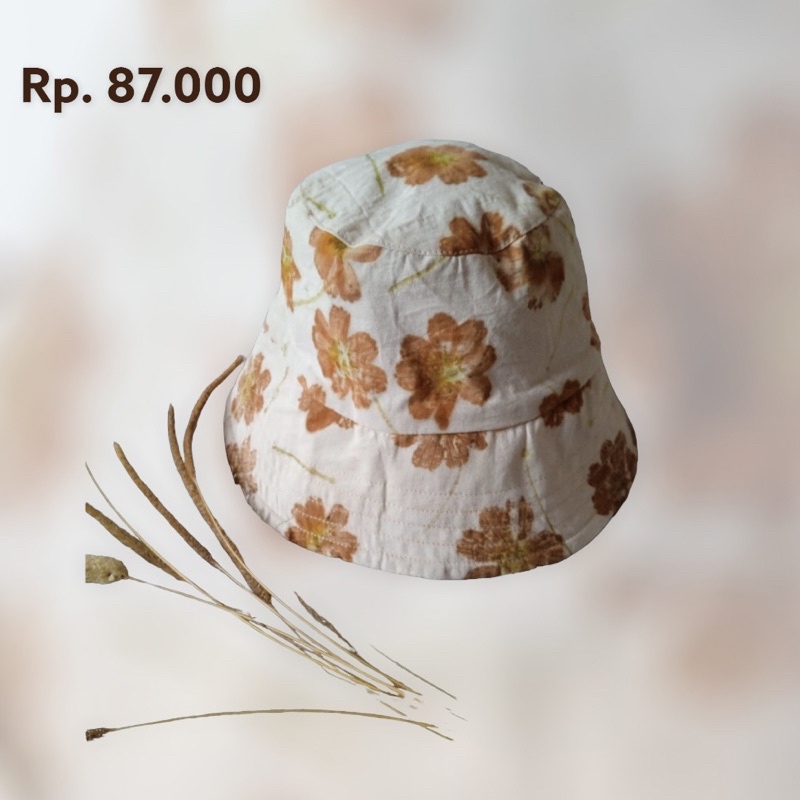 Jual Bucket Hat - Ecoprint | Shopee Indonesia